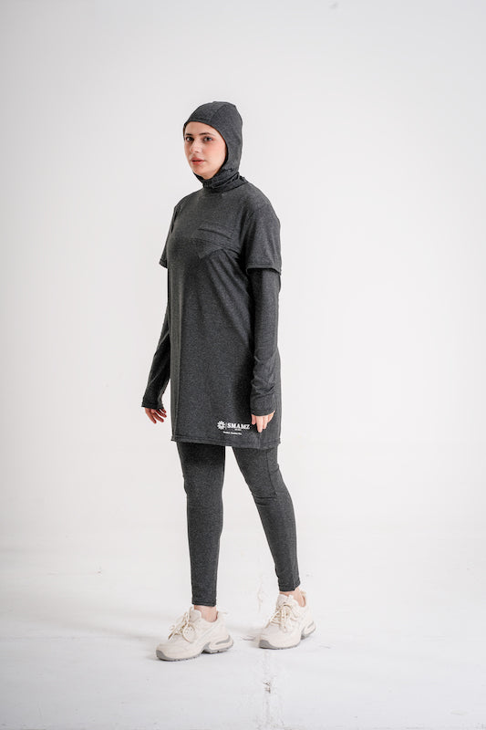 Modest Gym Wear Set | Comfortable & Stylish Activewear – SMAMZ Limited
